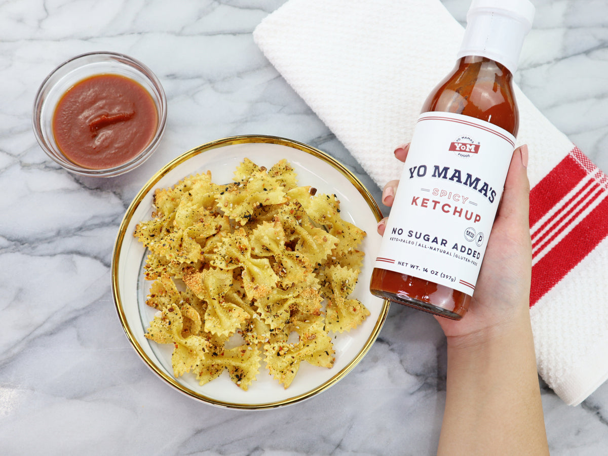 Pasta Chips – Yo Mama's Foods