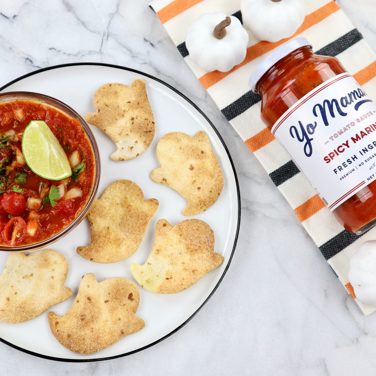 Ghost Chips & Salsa – Yo Mama's Foods