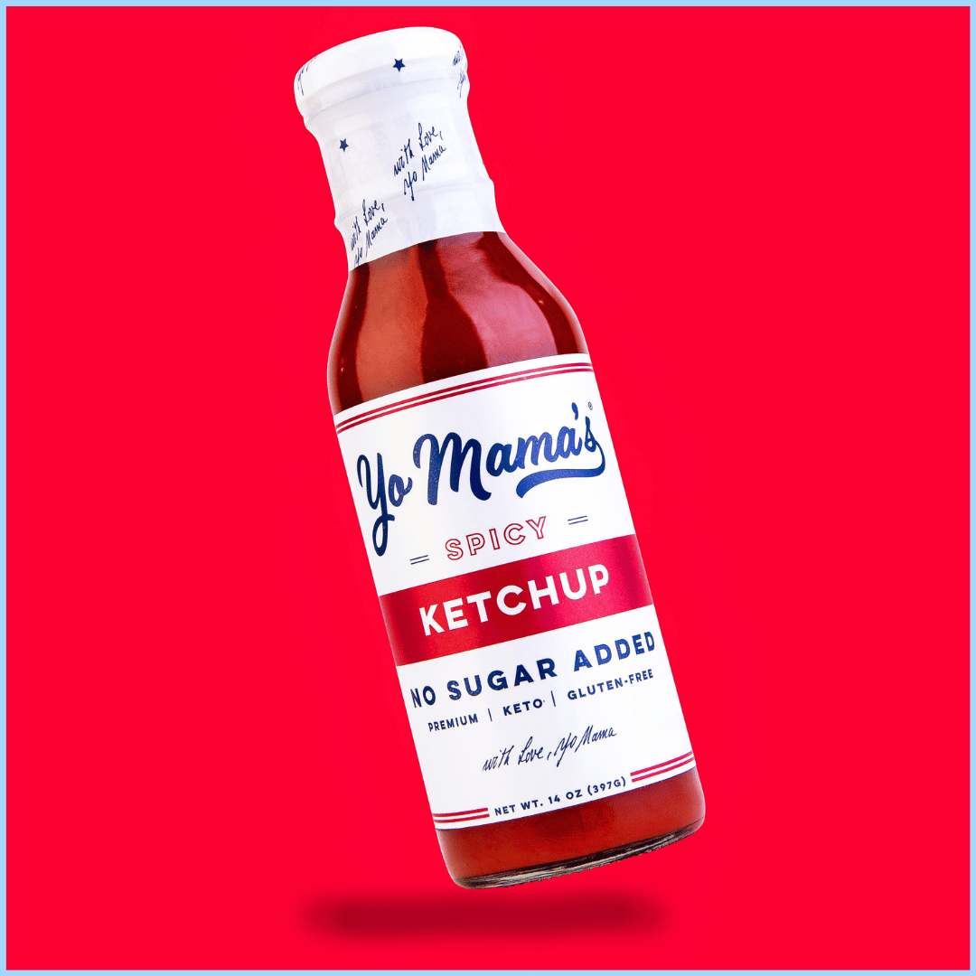 Unsweetened Spicy Ketchup – Yo Mama's Foods