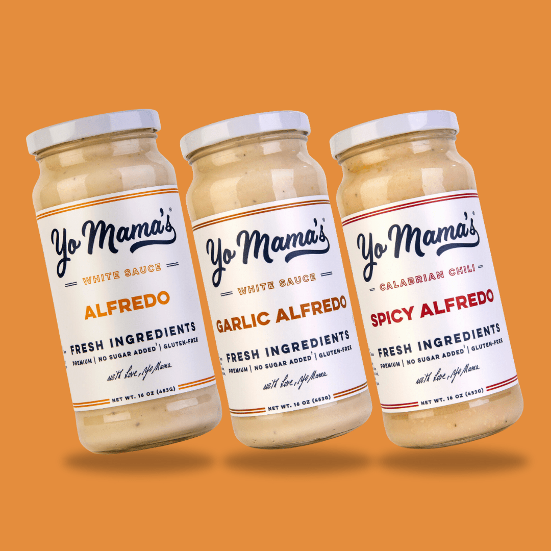 Yo Mama's Alfredo Variety Set – Yo Mama's Foods