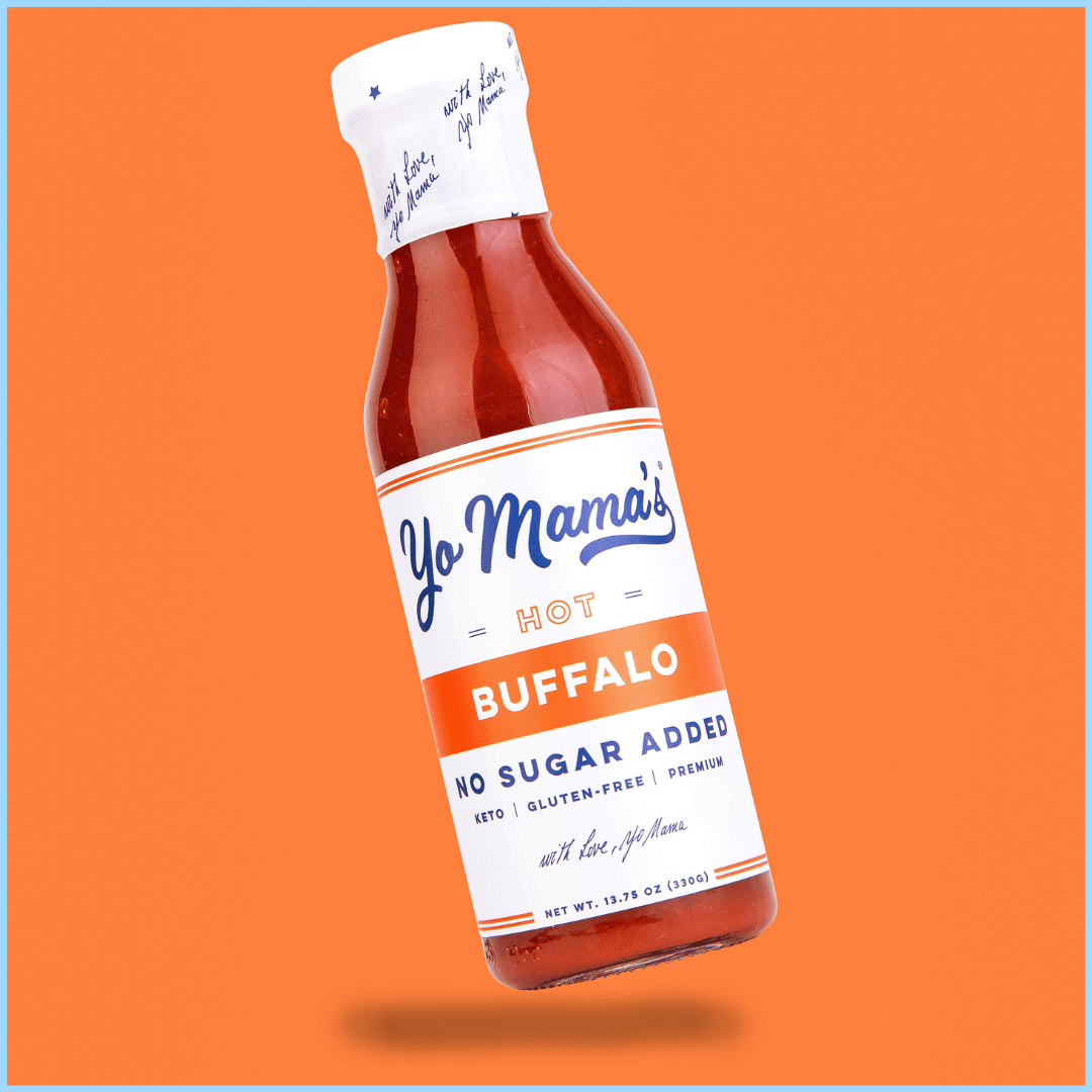 No Sugar Hot Buffalo – Yo Mama's Foods
